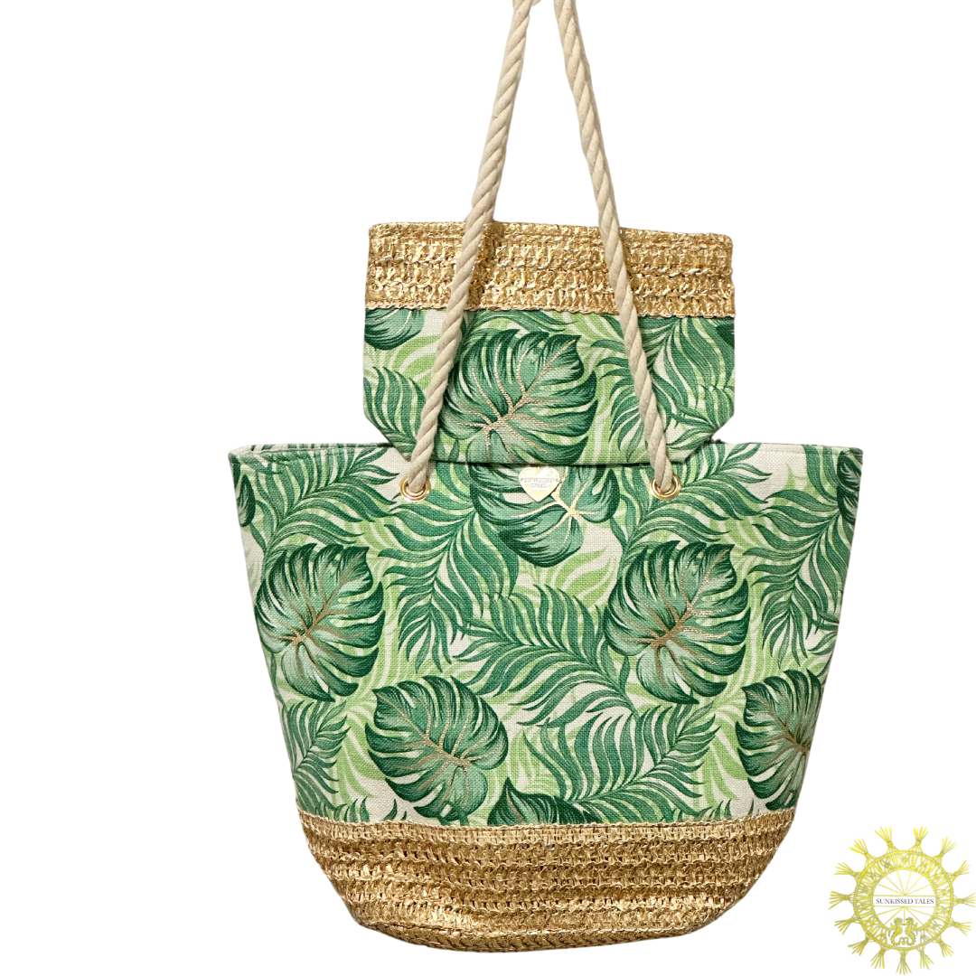 DAINTREE FOREST BEACH BAG – Sunkissed Tales